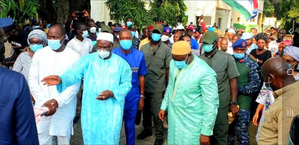 President Barrow Says His Visit To Kanilai Is Part Of Reconciliation ...