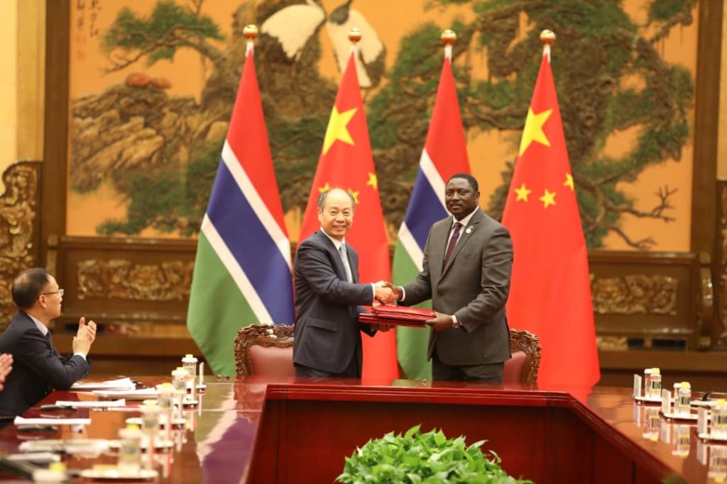 Gambia signs 3 cooperation agreements with China – Kerr Fatou Online ...