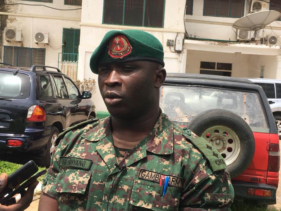 Gambia army gets new spokesperson – Kerr Fatou Online Media House