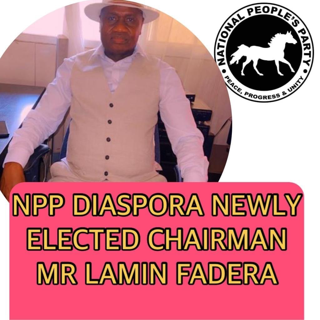 NPP Holds Diaspora Congress, Selects Lamin Fadera As Chairman – Kerr ...