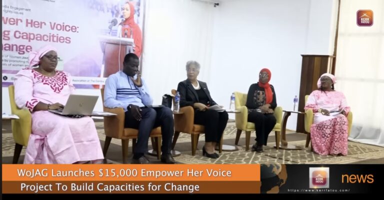 WoJAG Launches $15,000 Empower Her Voice Project to Build Capacities ...