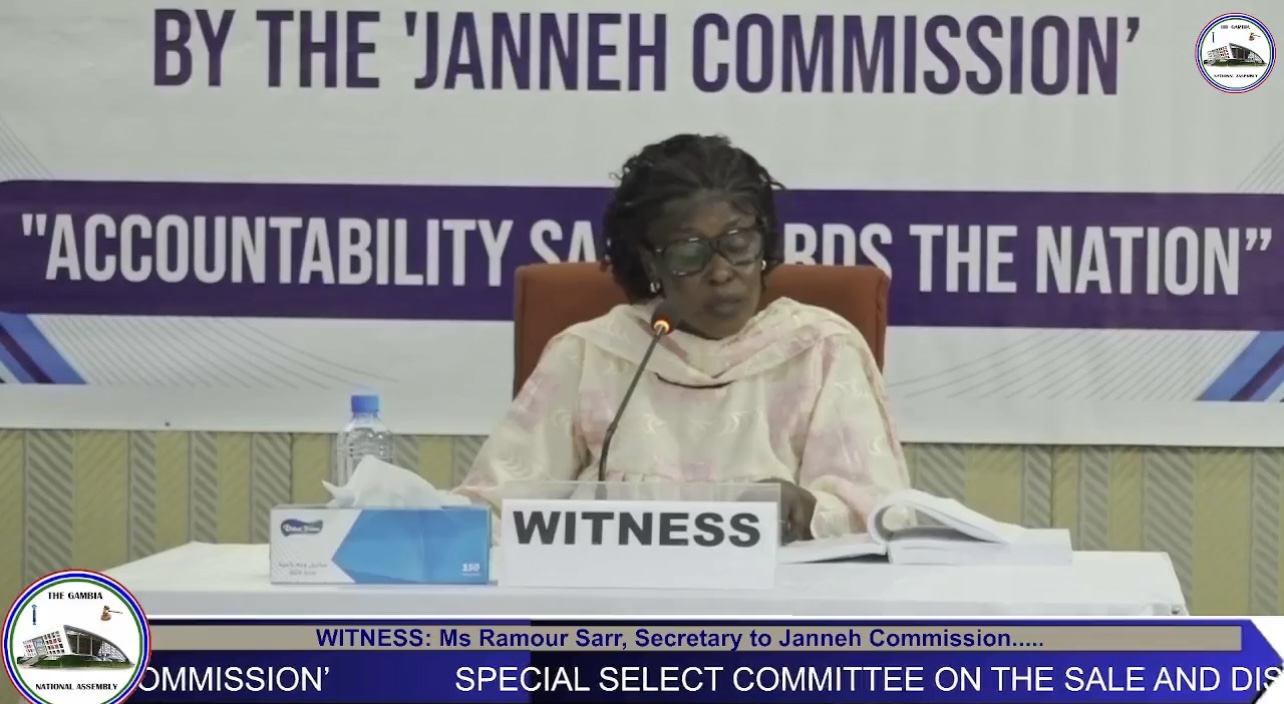 Janneh Commission Secretary Says She Was Excluded From Tractor Sales ...