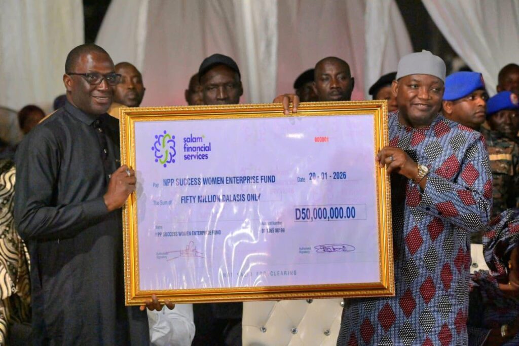 President Barrow Launches D50 Million Enterprise Fund for NPP Women ...